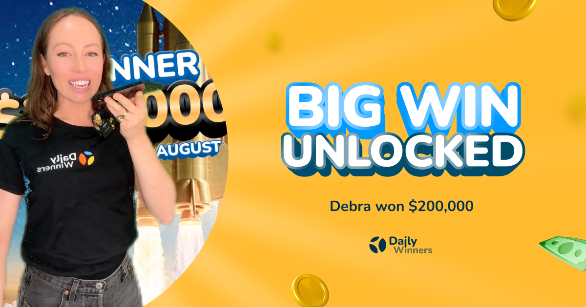 Debra Wins $200K in Biggest Ever Daily Winners Giveaway | Oz Lotteries