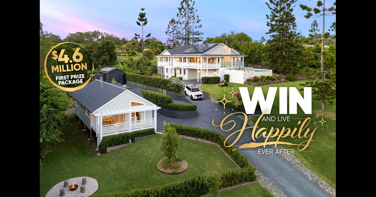 Win this $4.6 MILLION First Prize Home Package! | Oz Lotteries